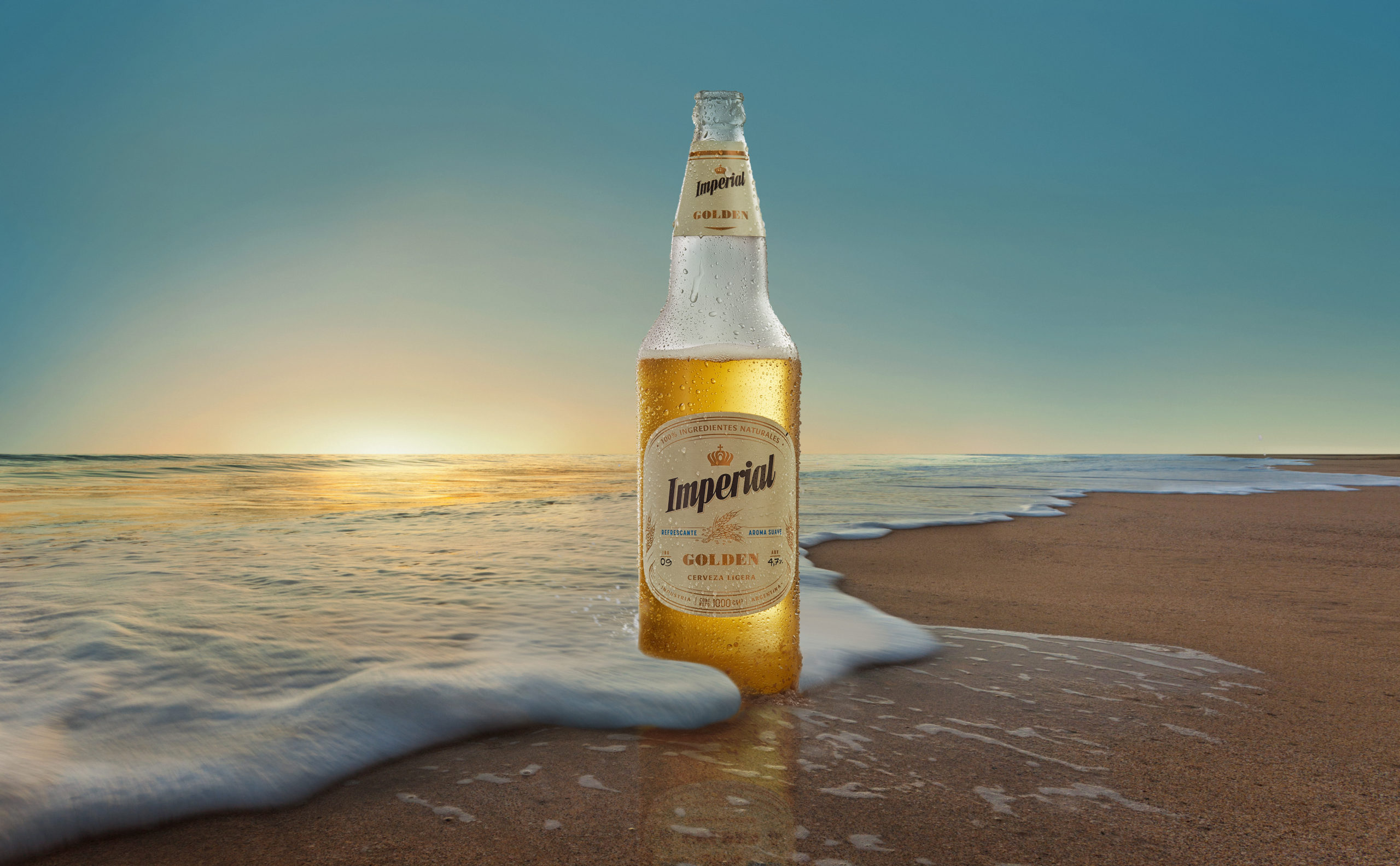 Estés donde estés, este verano se disfruta más con una Imperial Golden ...