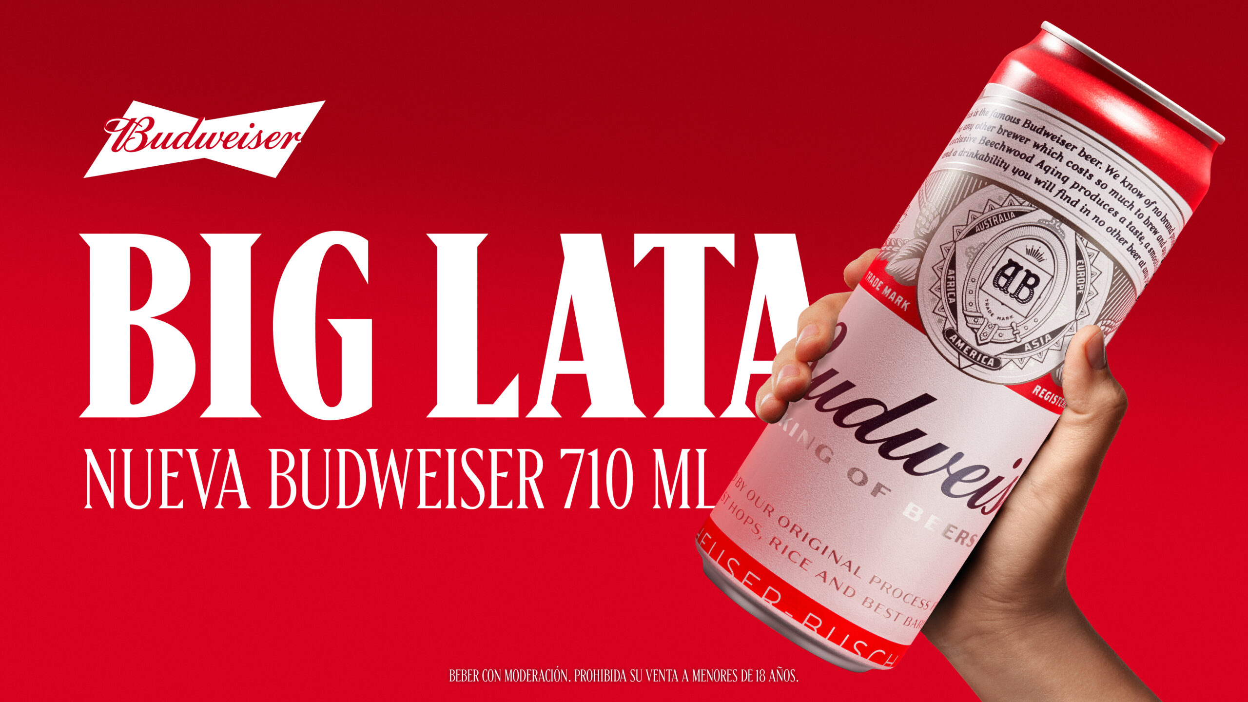 BUDWEISER presenta su nueva lata 710cc – Mundo Cerveza